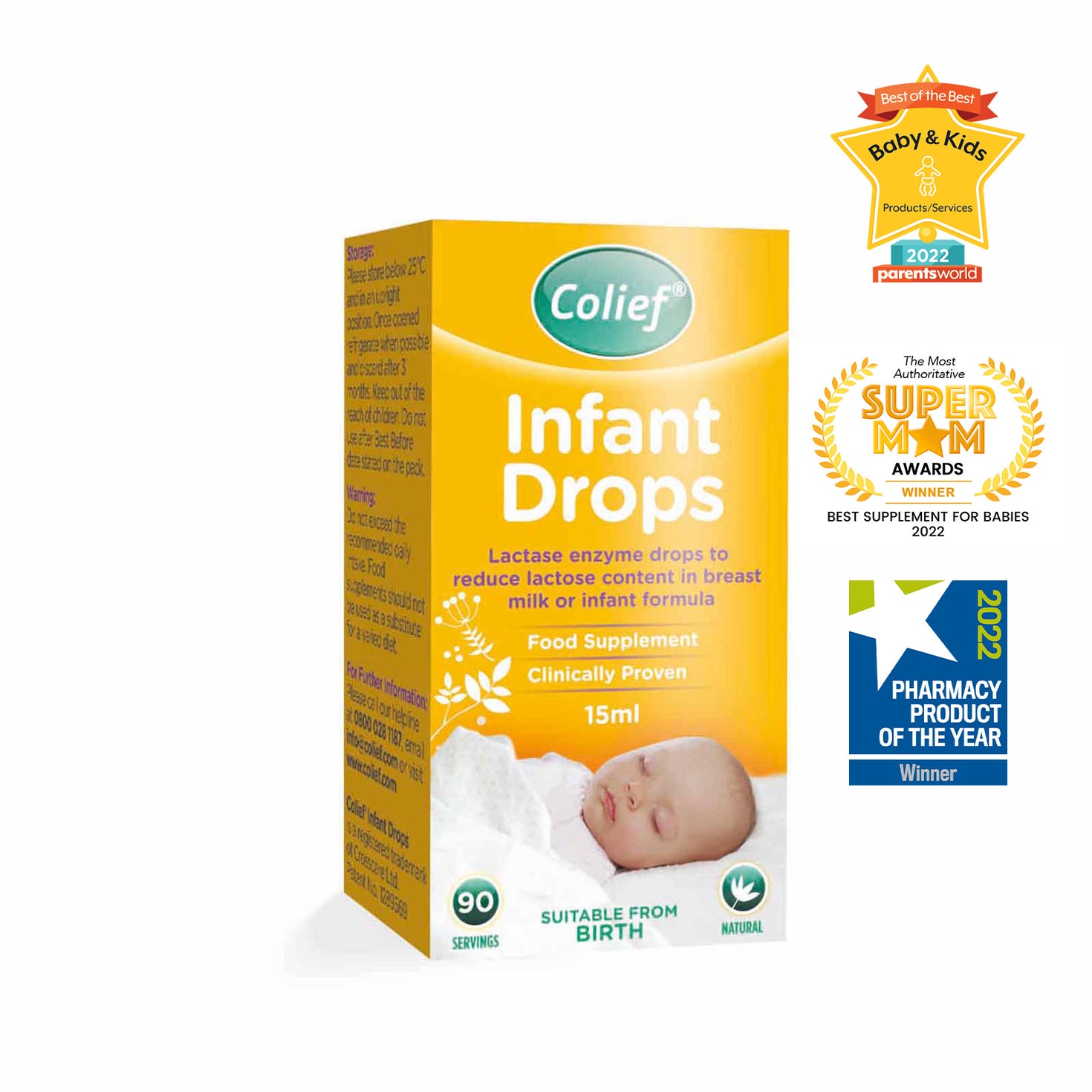 Colic Drops | Colic Relief | Ridwind Alternative | Colief Baby Drops ...